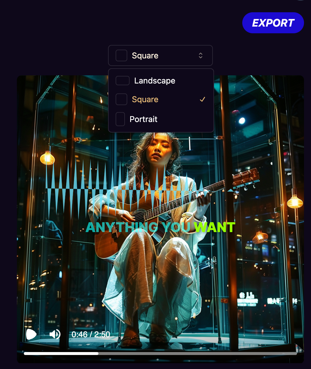 Audio Visualizer Online Creator - Create Pro Visualizers Easily