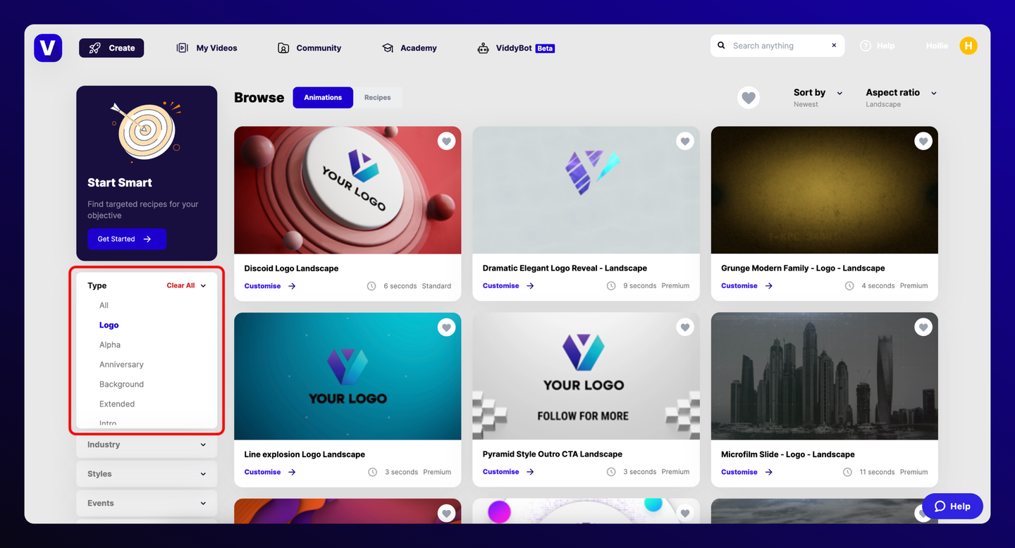 How to Make a Logo Animation with Viddyoze