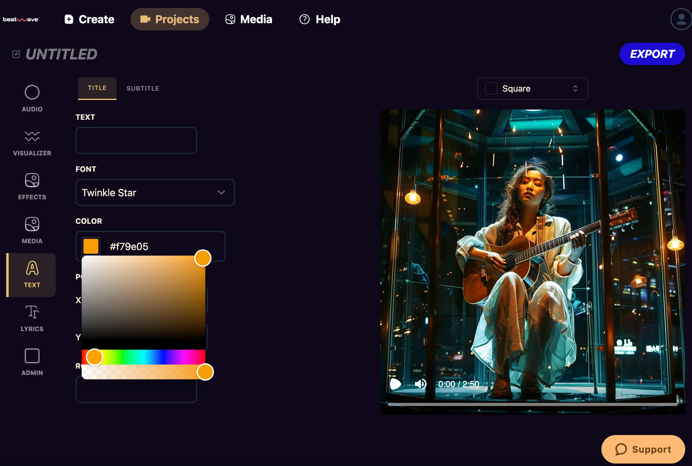 Audio Visualizer Online Creator - Create Pro Visualizers Easily